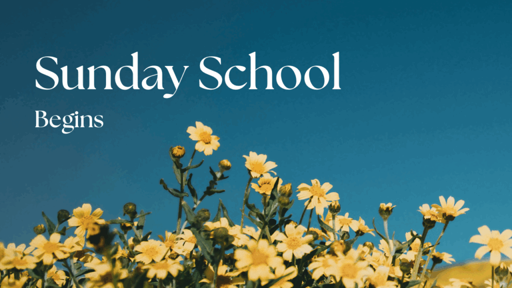 Sunday School - The Congregational Church in North Chelmsford